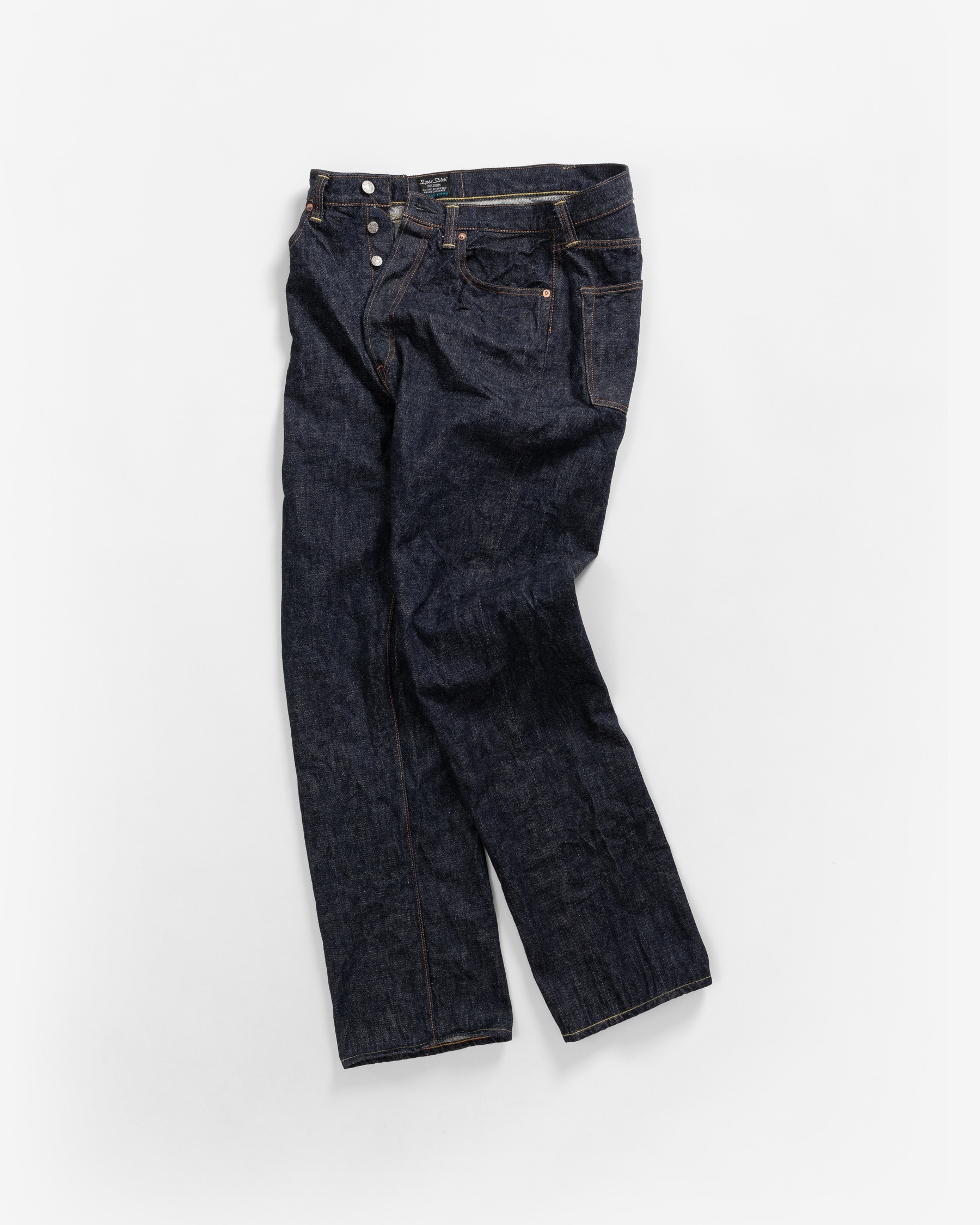 LR01 '70s 66 TYPE FIVE POCKET DENIM – SUPERSTITCH MFG.
