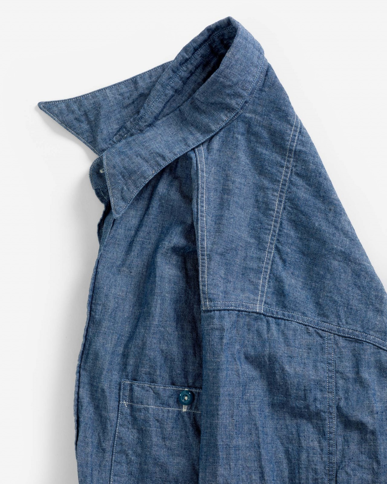LR12 '40s US NAVY CHAMBRAY SHIRT – SUPERSTITCH MFG.